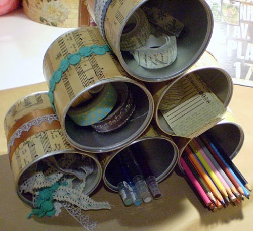 Bricolage e Decoração: 10 Ideias para Reciclar Latas para ajudar na sua ...