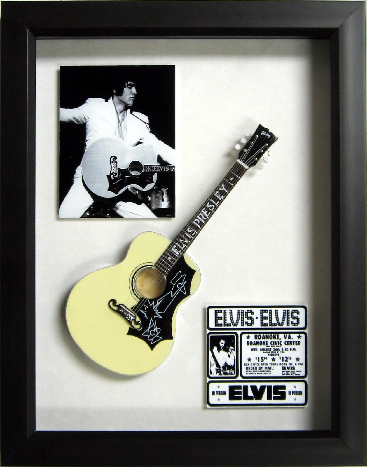 Mini guitar shadow boxes – CSD Framing