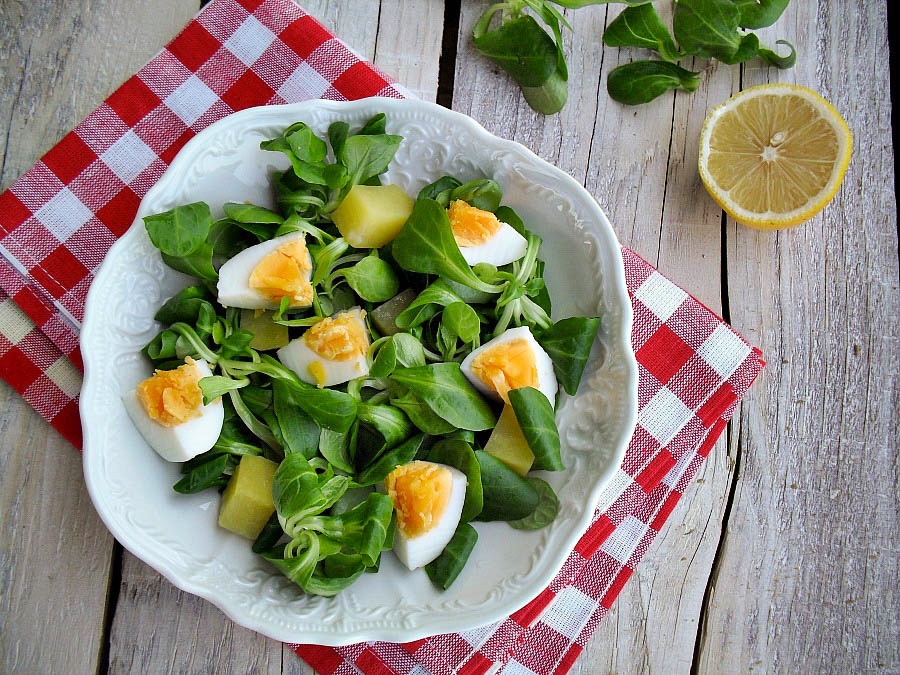 Gaga u kujni: Salata od matovilca, krompira i jaja