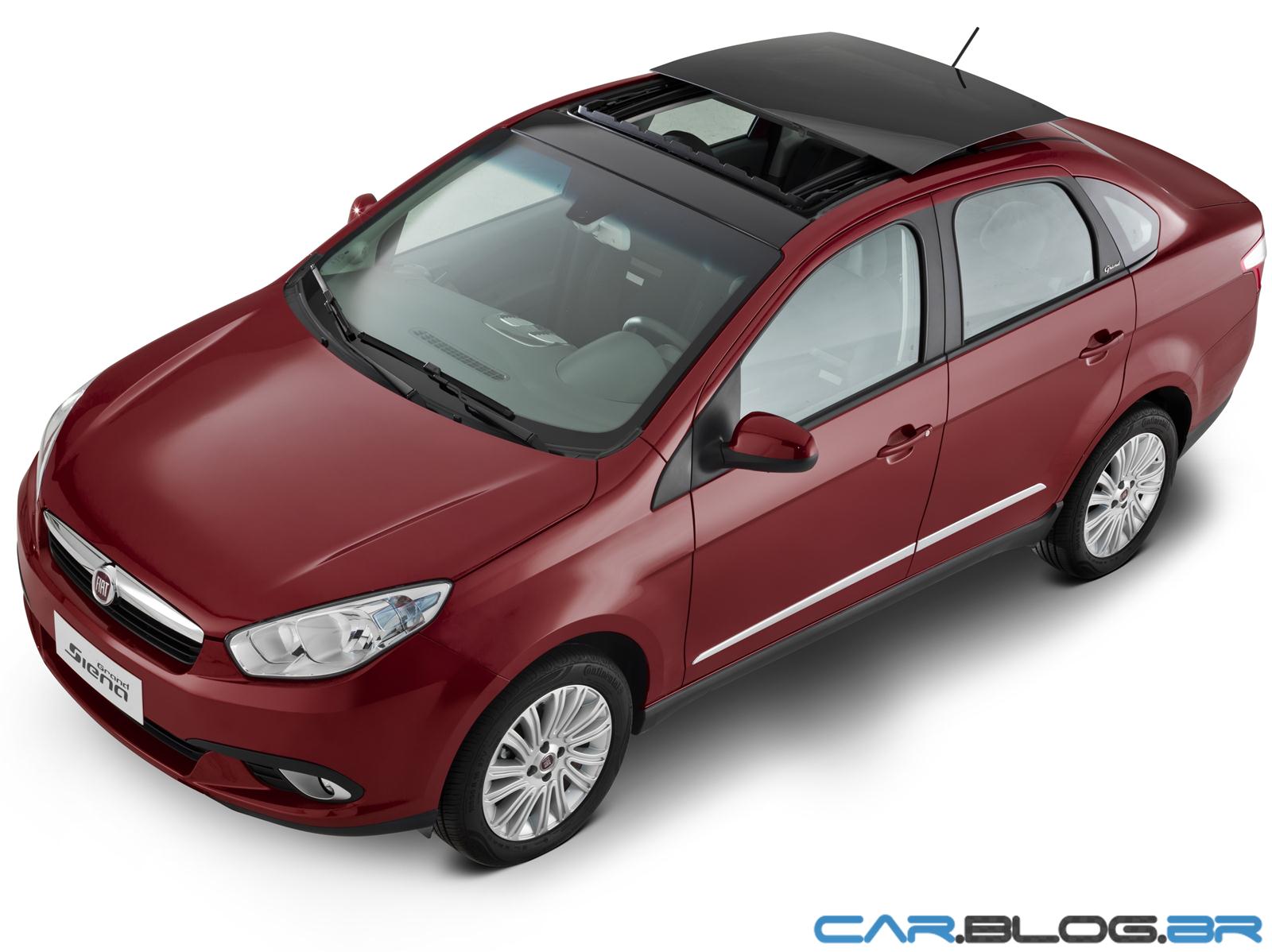 Fiat Grand Siena com teto solar - fotos e preços