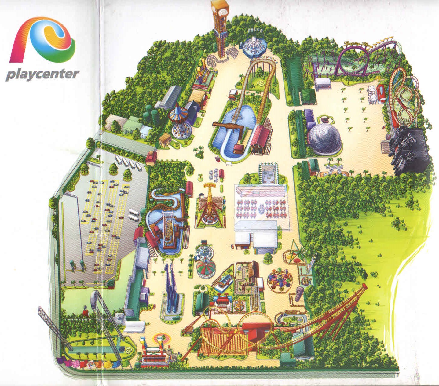 Playcenter - SP: Mapas