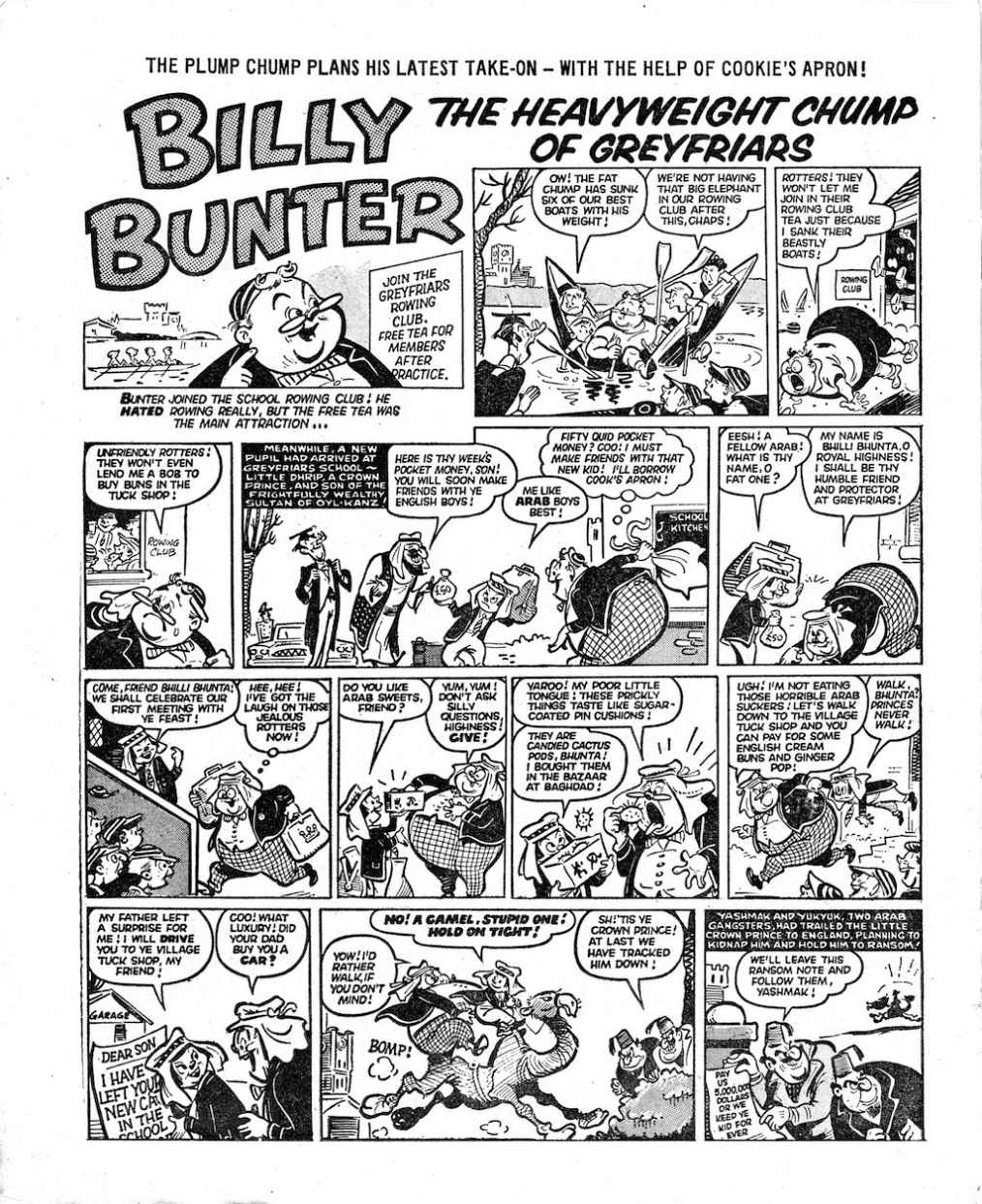Old-fashioned Comics: Billy Bunter - Valiant 1963-1976 + Special ...