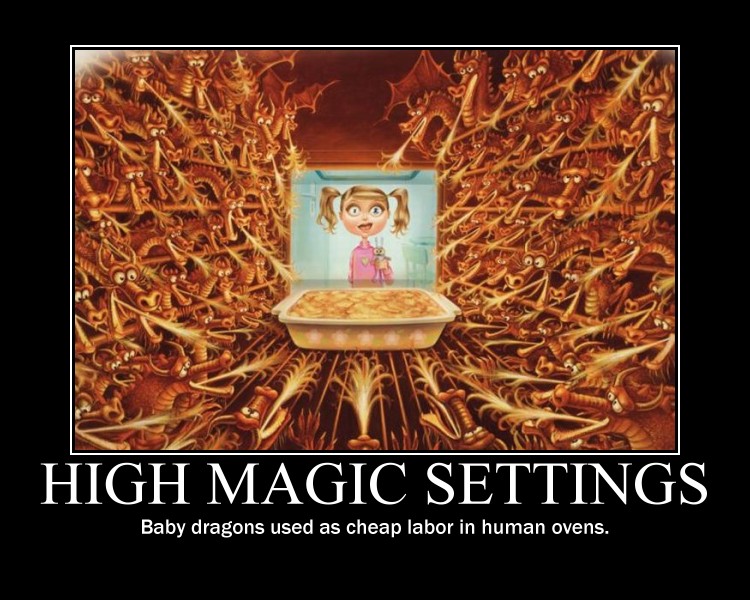 The Looney DM: High Magic Settings