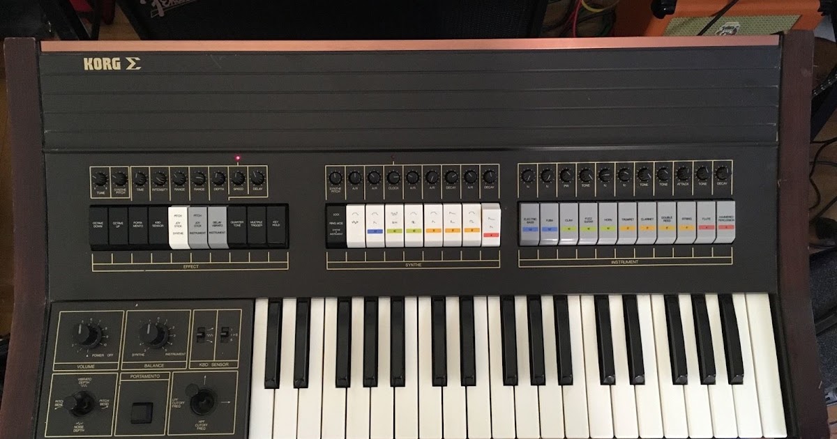 MATRIXSYNTH: KORG SIGMA Vintage Synthesizer