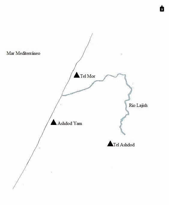 Paseando por Israel: Azotus Paralius: brevísimo resumen histórico de Ashdod