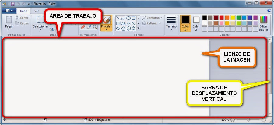 Informática Séptimo: Componentes Básicos de Paint