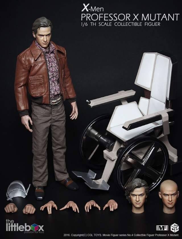 toyhaven: CGL Toys 1/6th Professor X Mutant 12-inch figure aka James ...