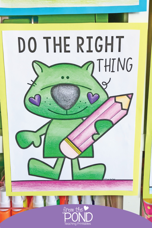 Cute Classroom Posters Set 4 | From the Pond