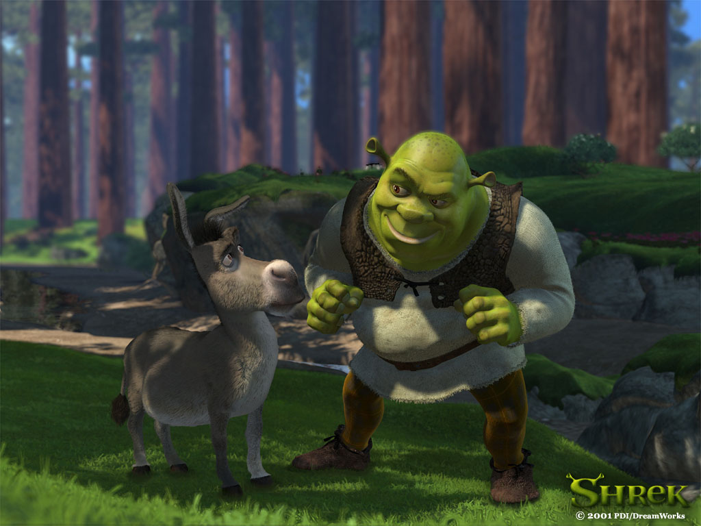 Kayla Delgado: shrek background