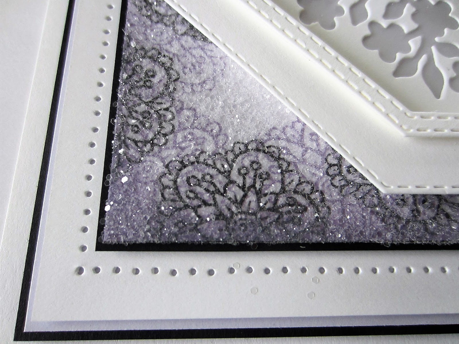 PartiCraft (Participate In Craft): Framed Negative Card