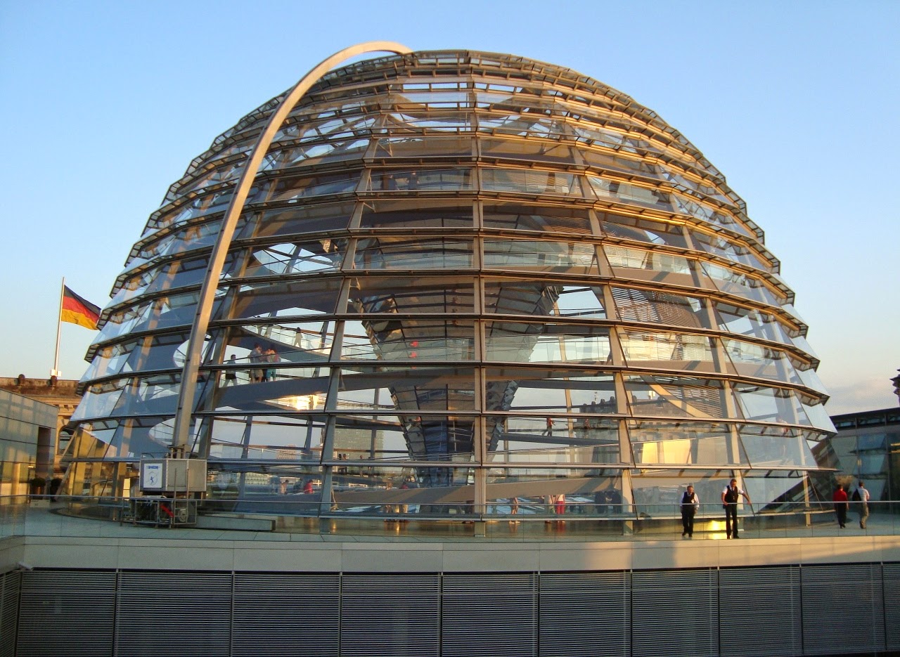 VIAJES EN LA MOCHILA: 116.- LA CÚPULA DEL REICHSTAG (BERLÍN, ALEMANIA)