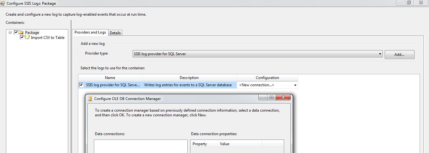All about SQLServer: SQL Server Integration Services - Logging in Packages All about SQLServer: SQL Server Integration Services - Logging in Packages