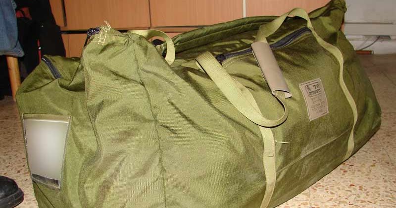 Webbingbabel: IDF Israel Defense Forces Kit Bag - צ'ימידן א'