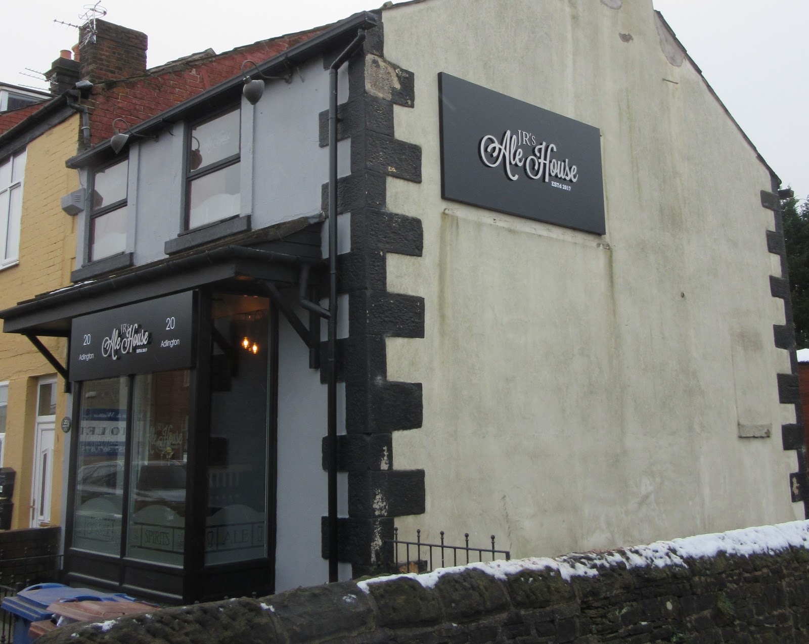 Chorley's Inns and Taverns: Adlington - JR's Ale House