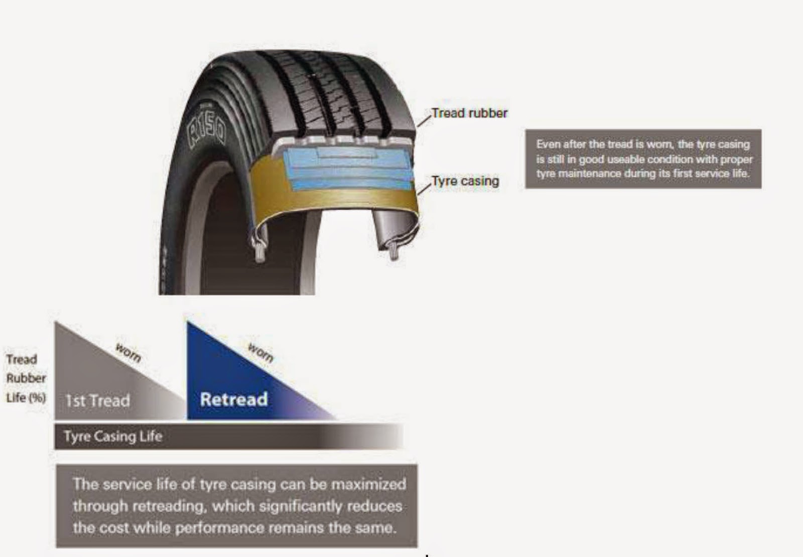 Give tyres a second life - AUTOMOLOGY: automotive + logy (the study of)
