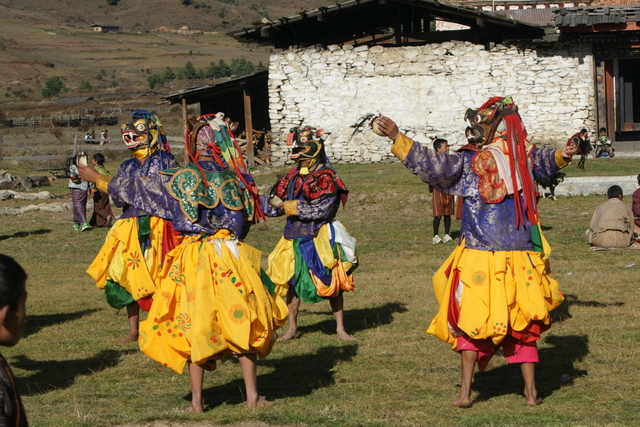 Dan and Carolann are not at Home: Dance of the Masks