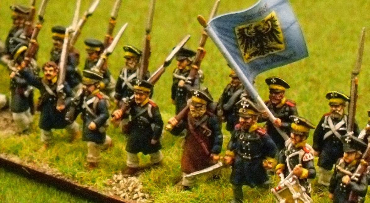 Napoleonics in Miniature: Silesian Landwehr 2nd Battalion