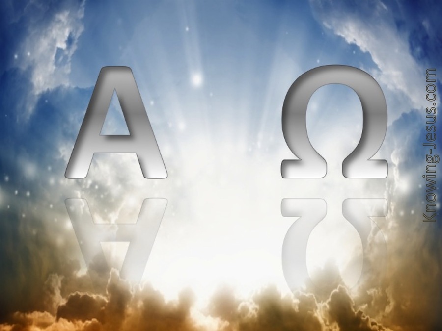 Scripture for Today: Jesus as our Alpha and Omega