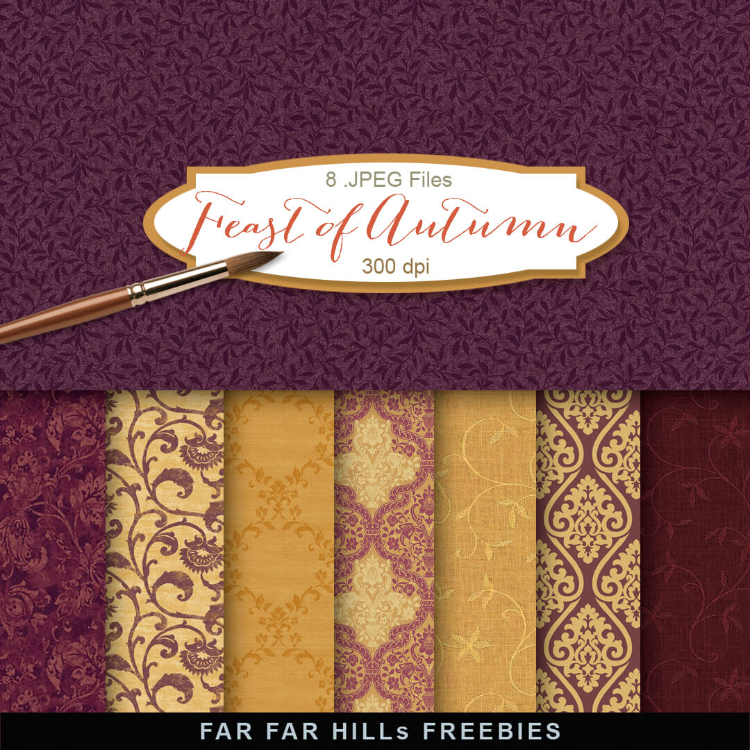 New Freebies Kit of Backgrounds - Feast of Autumn:Far Far Hill - Free ...