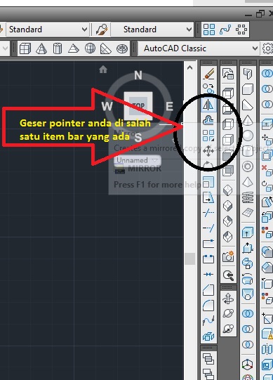 Belajar 3D autocad: Fungsi Icon Pada Autocad 3D