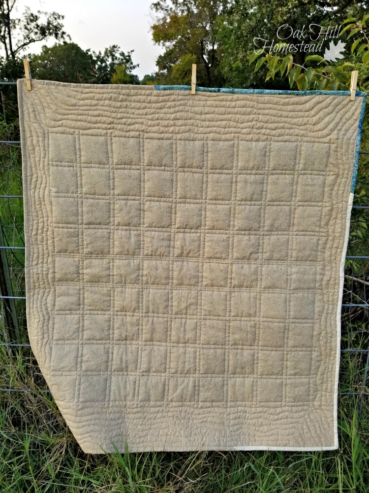 Homestead Crafts: Tide Pool Crib Quilt - Oak Hill Homestead