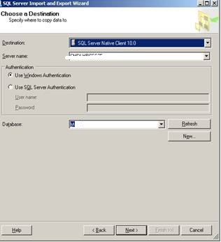 SQL Server: How to Import Data from Pervasive : Connect SQL