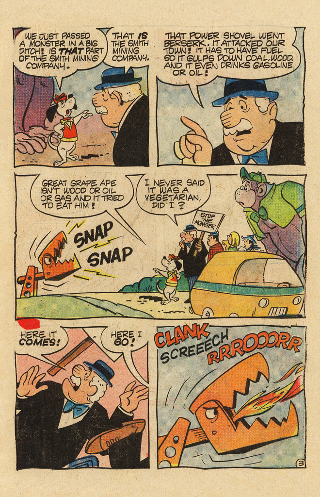 THE CHARLTON COMICS READING LIBRARY: THE GREAT GRAPE APE #2 November 1976