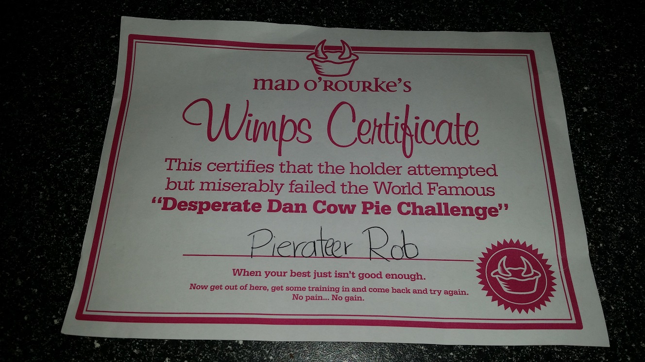 Pierate - Pie Reviews: Pierateers desperate to beat the Pie Factory ...