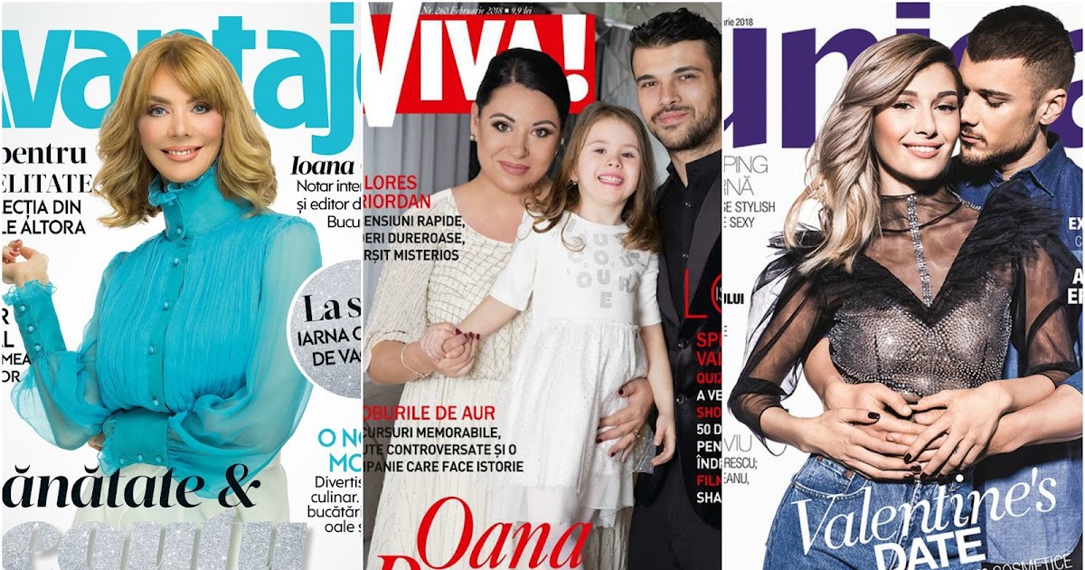 Reviste glossy cu cadouri | Februarie 2018