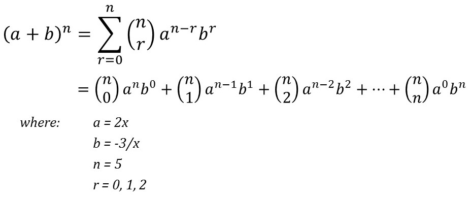 Binomial Expansion - CIE Math Solutions