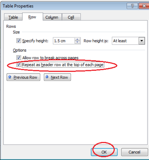 Cara Menampilkan Judul Header Tabel Otomatis di Microsoft Word ...