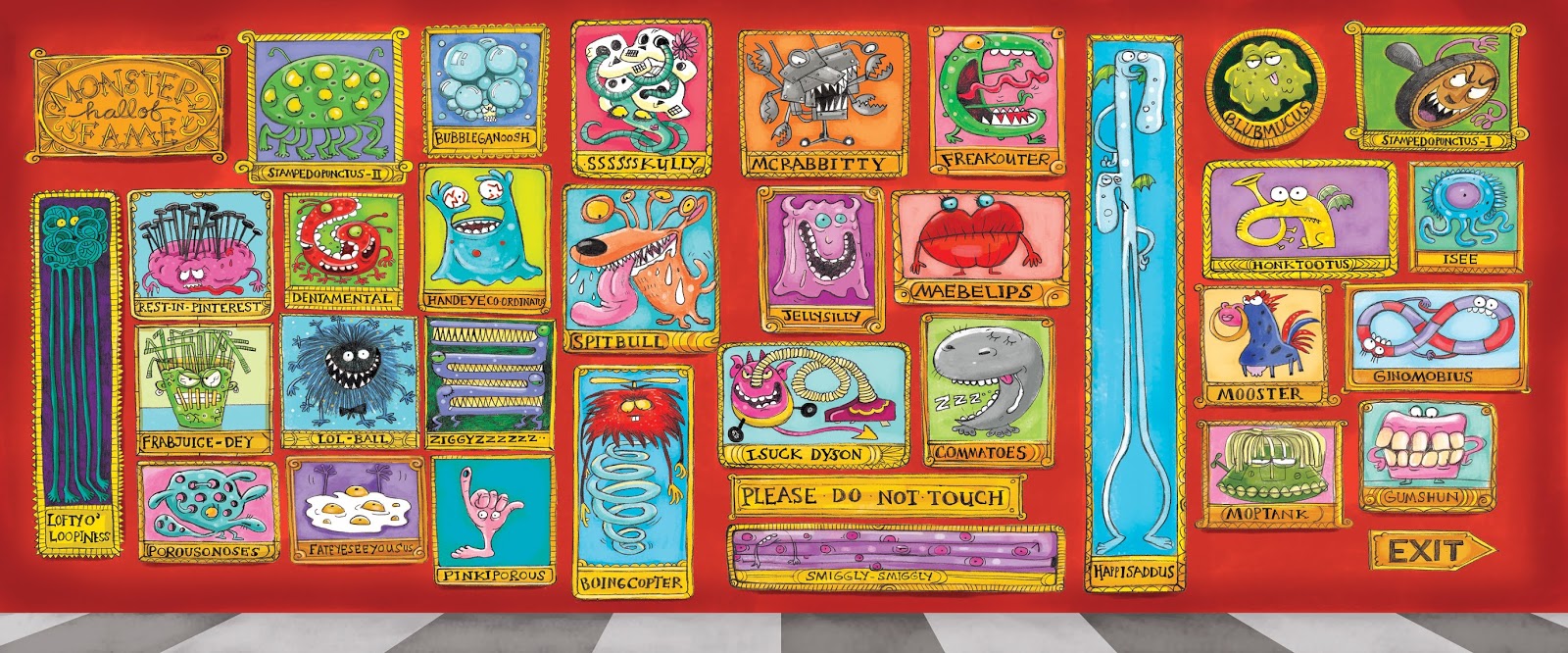 Monster Garden - A draw it yourself picture book