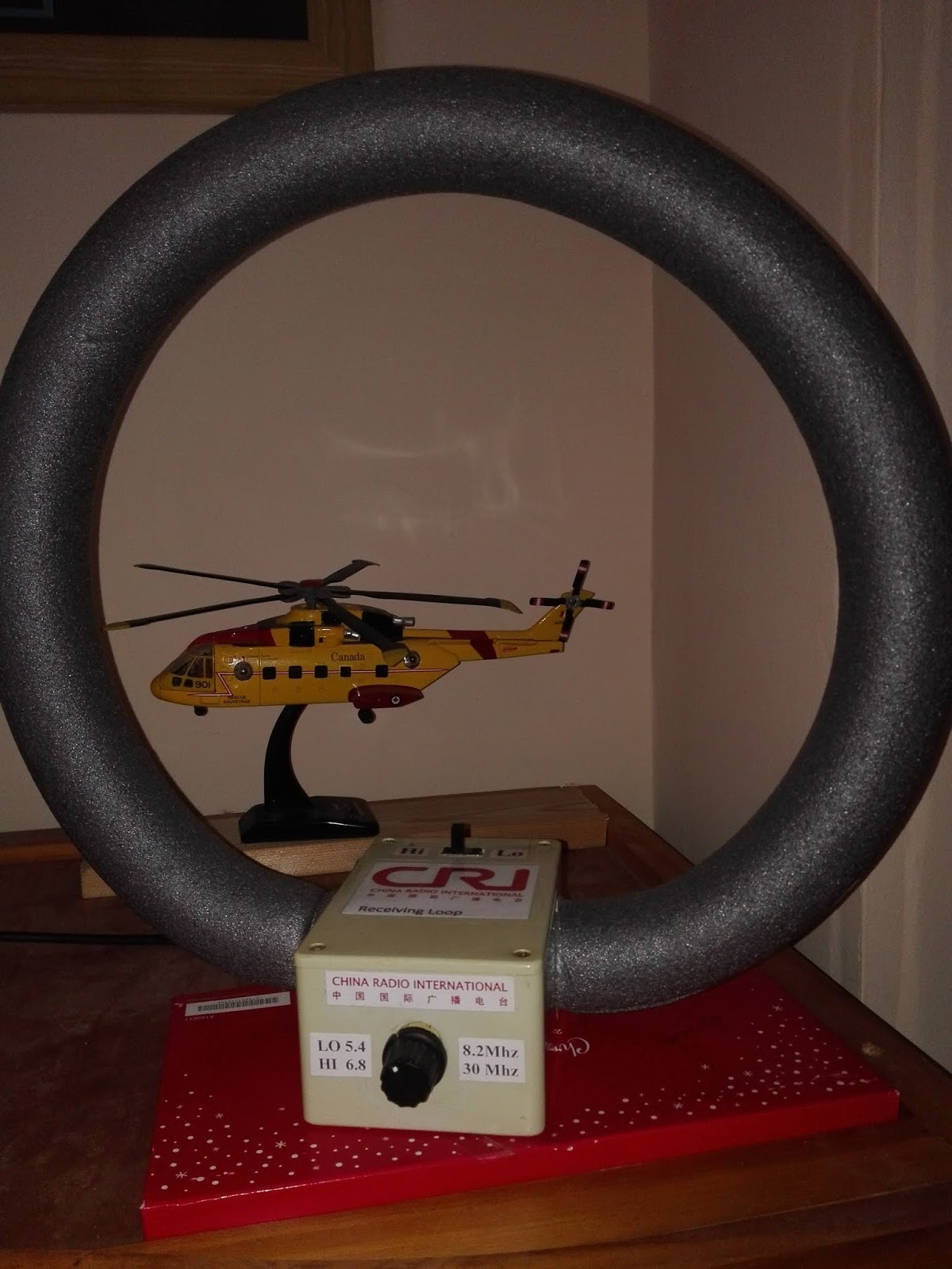 HF Radio Blog: Homemade HF magnetic loop for SWL / Receiving Inductive ...