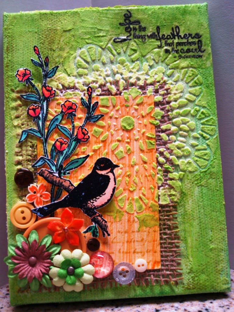 Paper Musings by K8T: Fun with Mixed Media