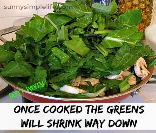 Sunny Simple Life: How We Cook Our Fresh Greens