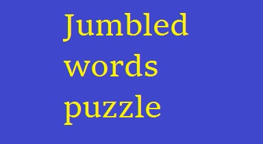 Jumbled words puzzle – TIOUN = IN & OUT | with Answers - Forward ...