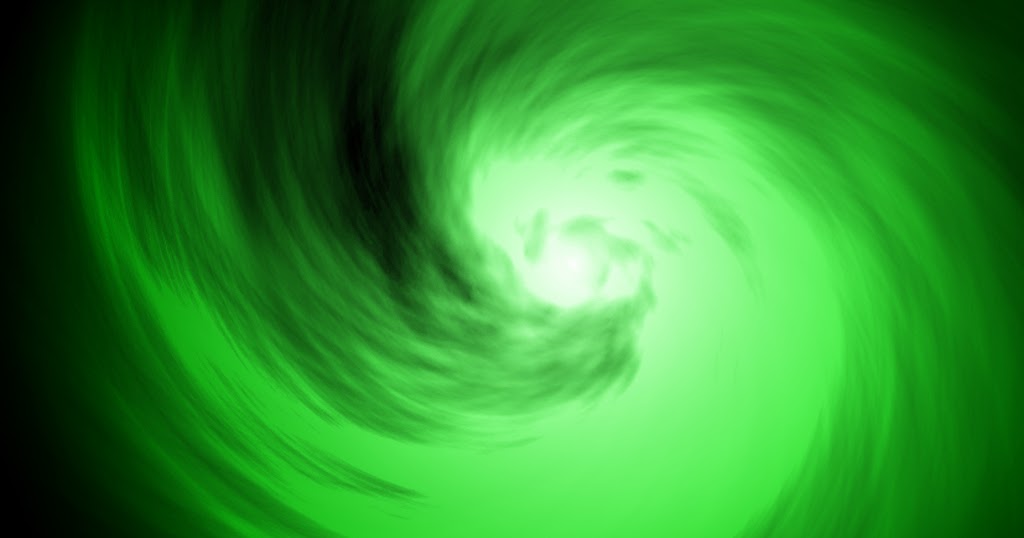 Green Vortex Wallpaper