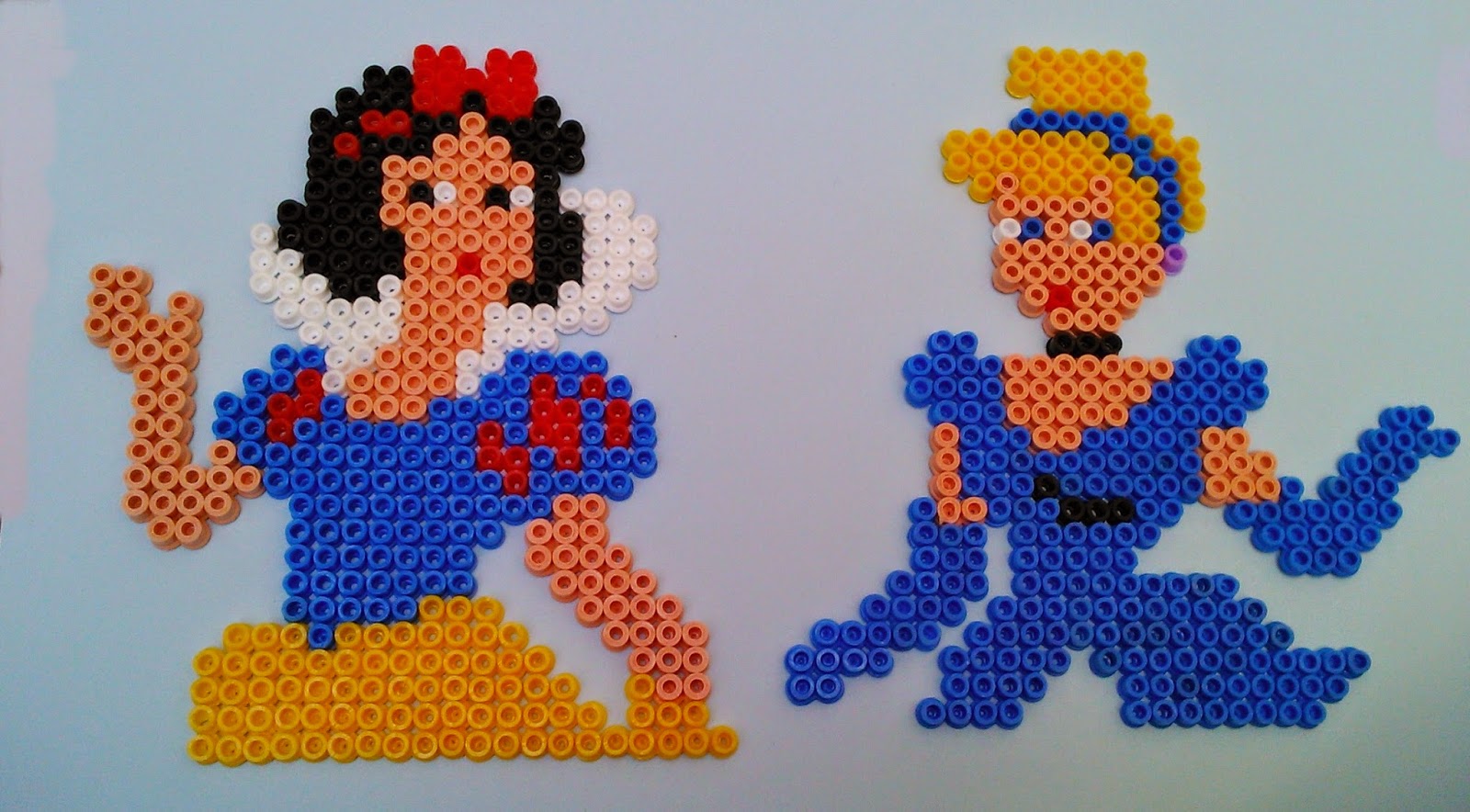 Pyssla princesas Disney - Imagui