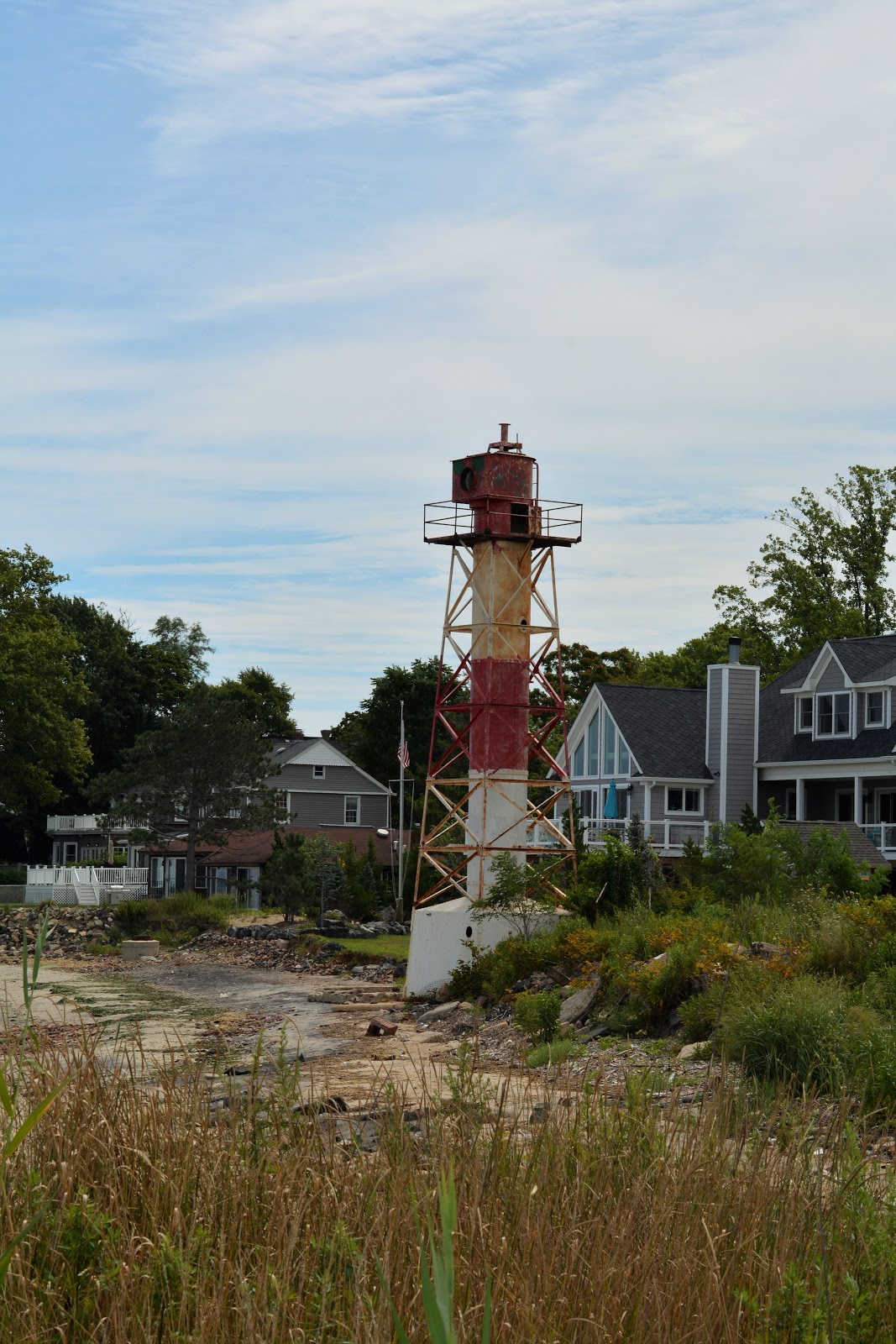 WC-LIGHTHOUSES: CONOVER BEACON LIGHTHOUSE-LEONARDO, NEW JERSEY