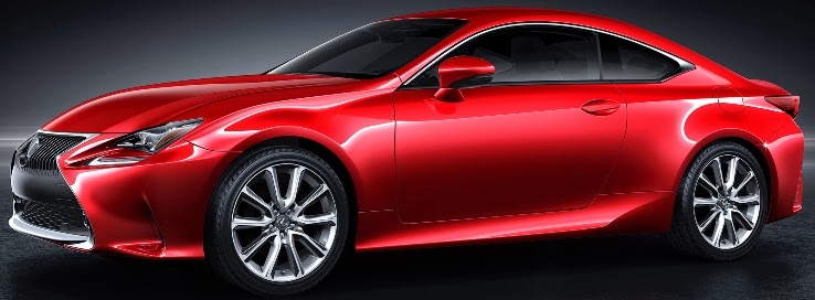 Saxton On Cars: Lexus RC 350 Coupe Coming This Year - In Red?