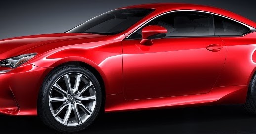 Saxton On Cars: Lexus RC 350 Coupe Coming This Year - In Red?