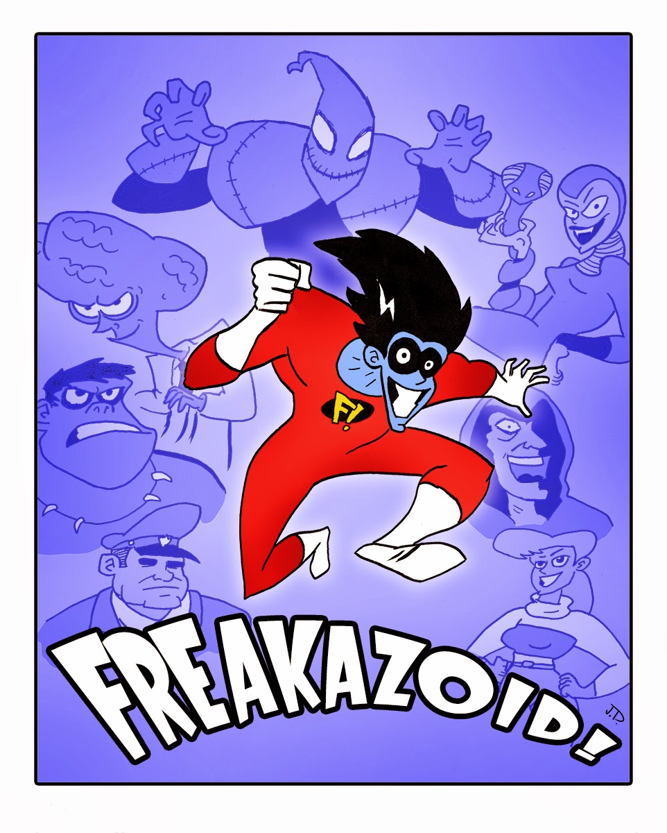 Joshua Daniel's Blogsite: Freakazoid and Wonder Woman