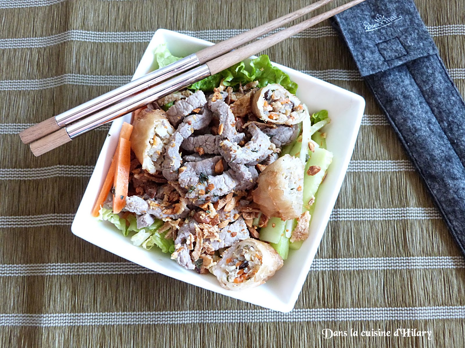 Dans la cuisine d'Hilary: Mon bo bun pour un aller-retour express au ...