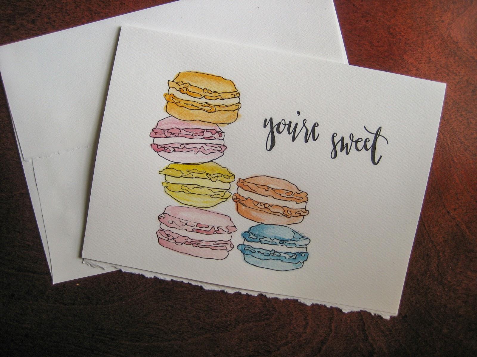 handmade cards on etsy | The Red Pencil Box