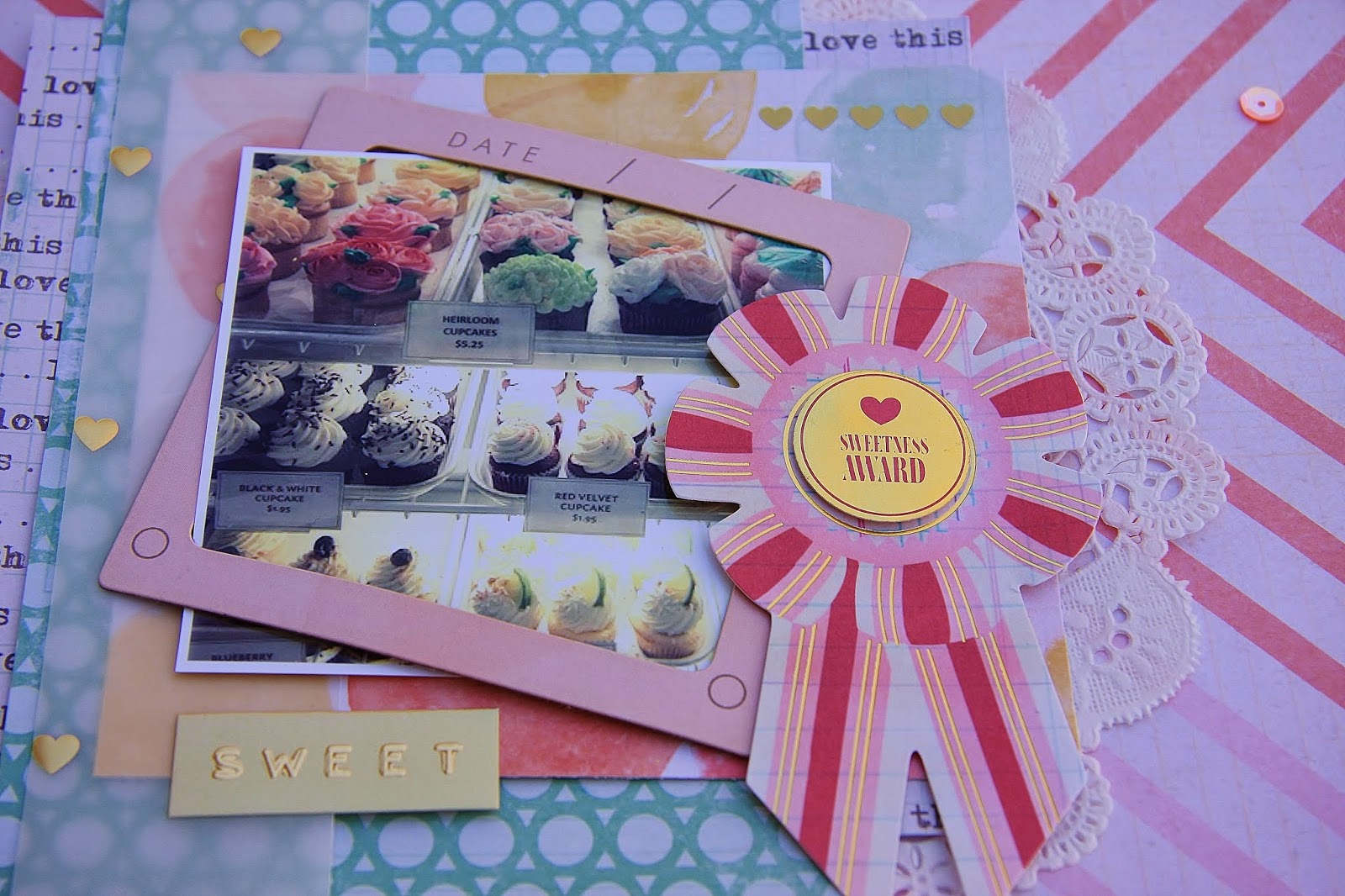 just my style: A Sweet Layout