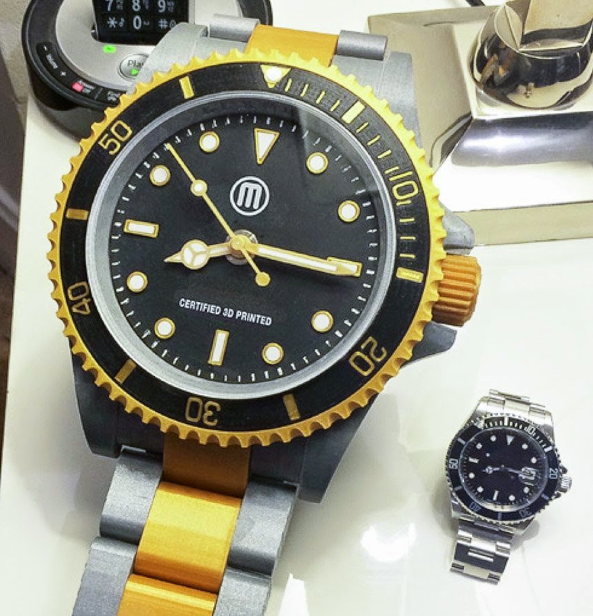 Watchik: 3D printed Rolex watches are here