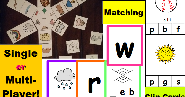 Beginning Sound Games - Center Bundle