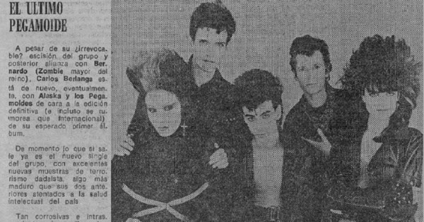 Prensa Recortada Nuevaola80: El último Pegamoide, por José María Rey