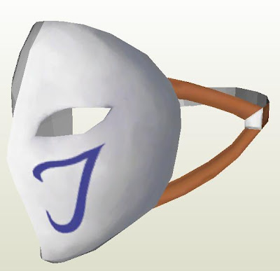 Street Fighter - Vega's Mask Papercraf | Papercraft Paradise ...