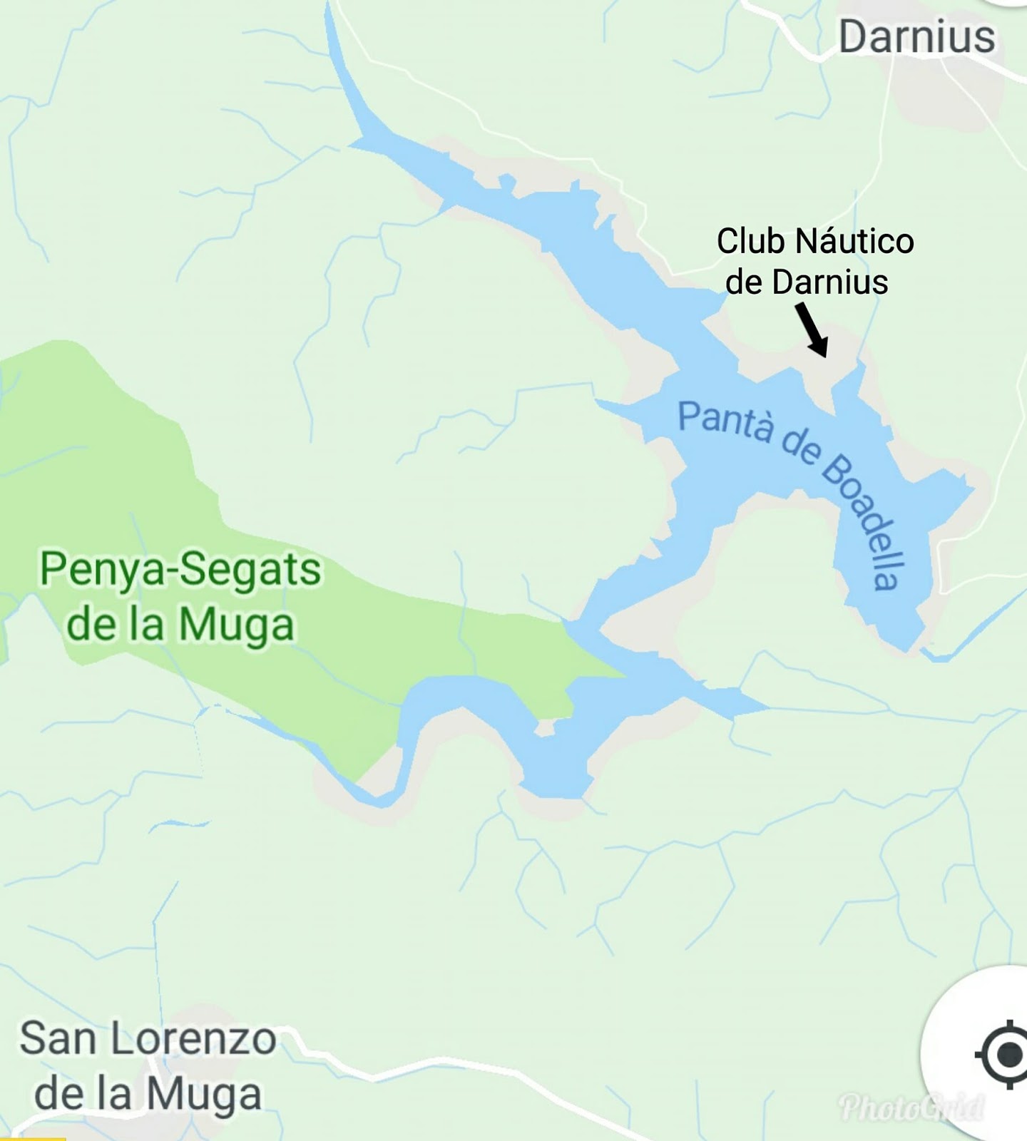 PLAYA DE DARNIUS EN EL PANTANO DE BOADELLA